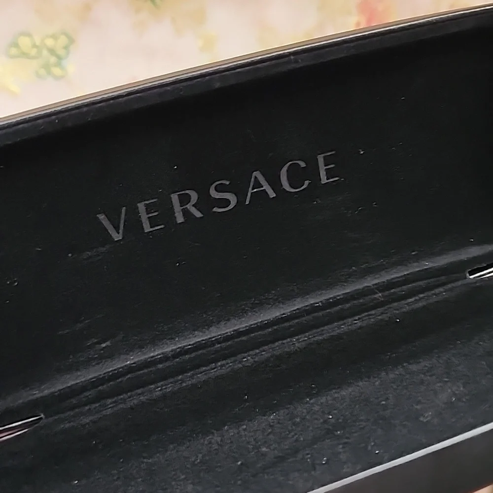 Versace | Accessories | Versace Sunglass Case Black | Poshmark